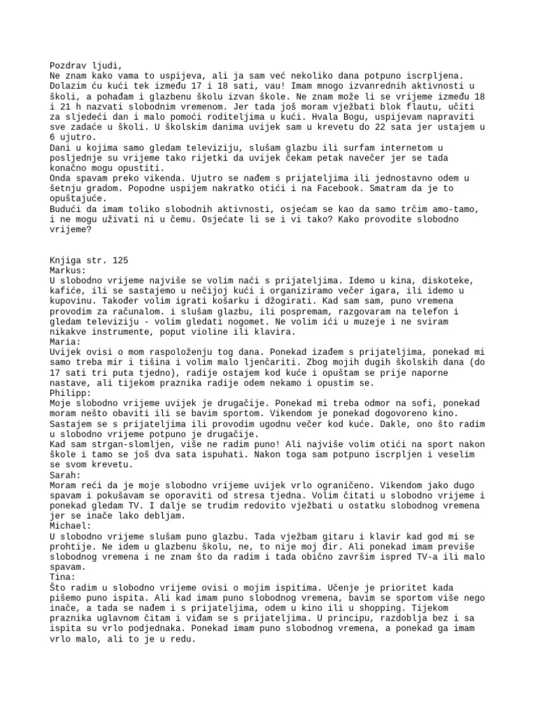 Lekcija 3 Tekstovi | PDF