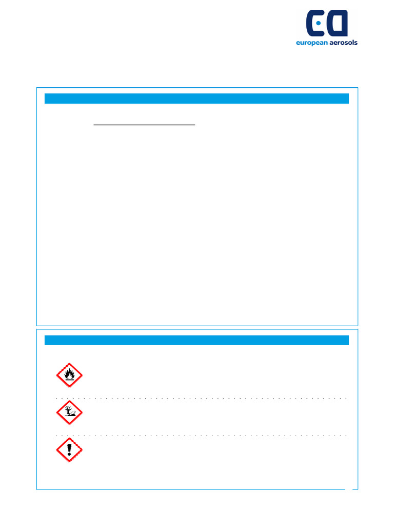 MOTIP Brake Cleaner Safety Data Sheet | PDF | Working Conditions ...