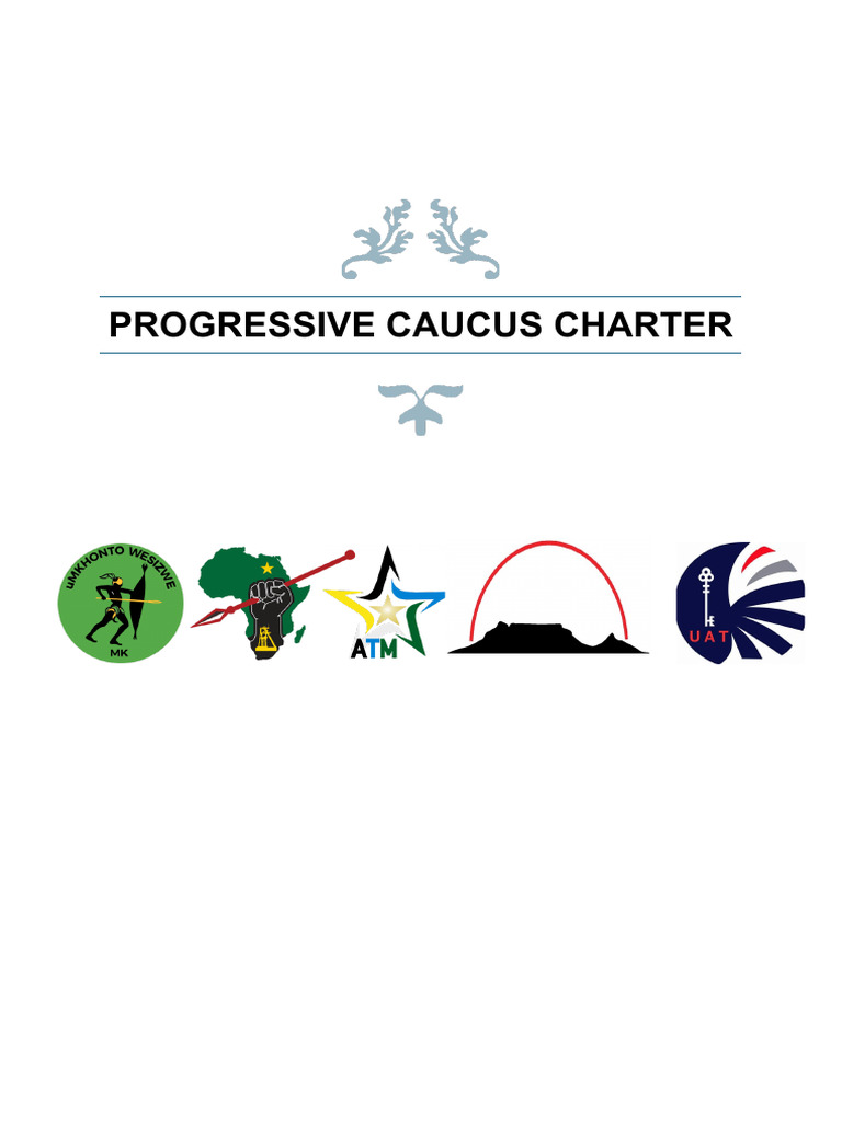 Progressive Caucus Charter_Final | PDF | Apartheid | Decolonization