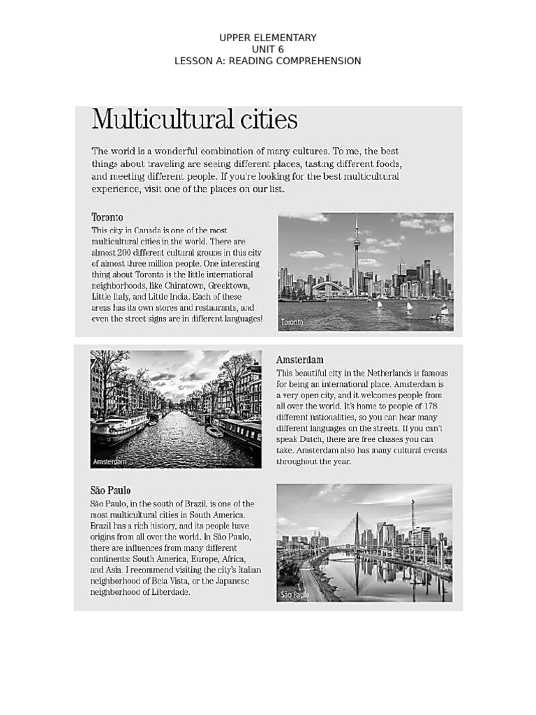 Lesson 6a - Reading Exercise | PDF | Singapore | World Politics