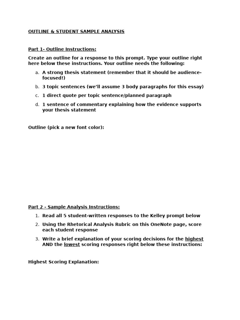 Outline and Analysis of Kelley’s Rhetoric | PDF | Child Labour