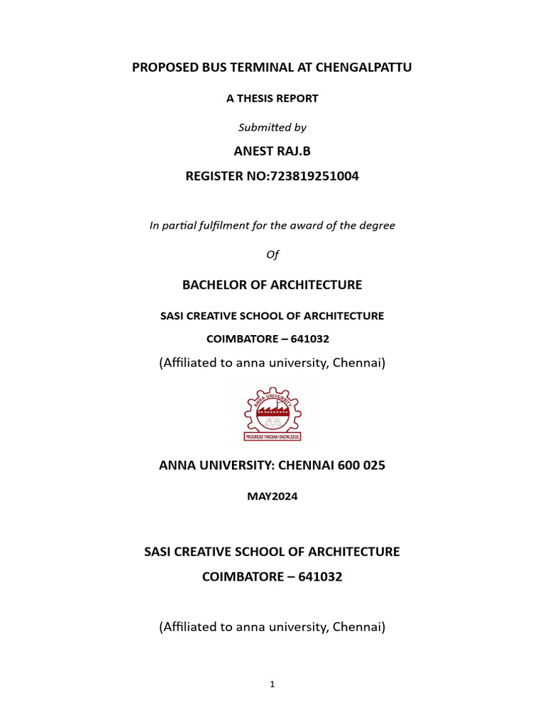 Report Final | PDF | Transport