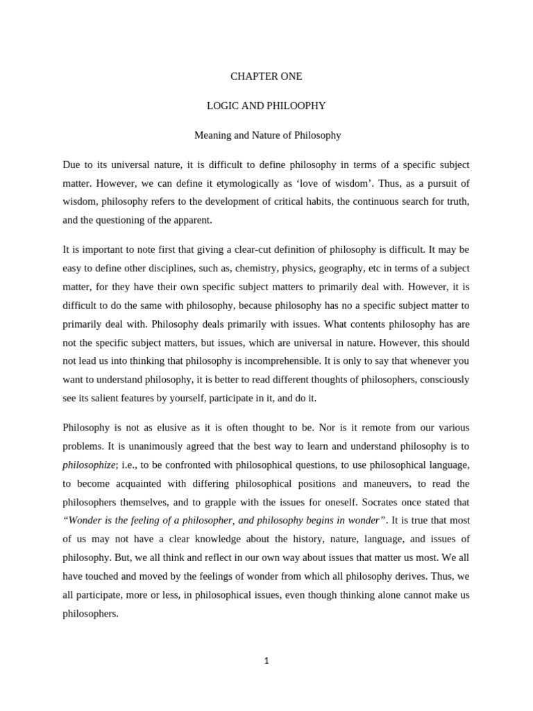 Logic and Critical Thinking | PDF | Argument | Epistemology