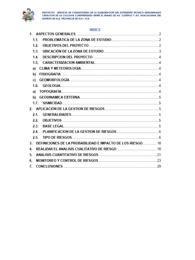 Gestion de Riesgo_modf. | PDF | Planificación | Clima