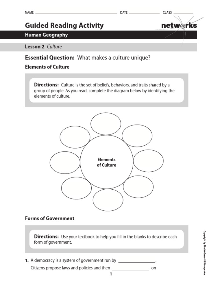Chapter 3 Lesson 2guided Reading | PDF | Government | Democracy