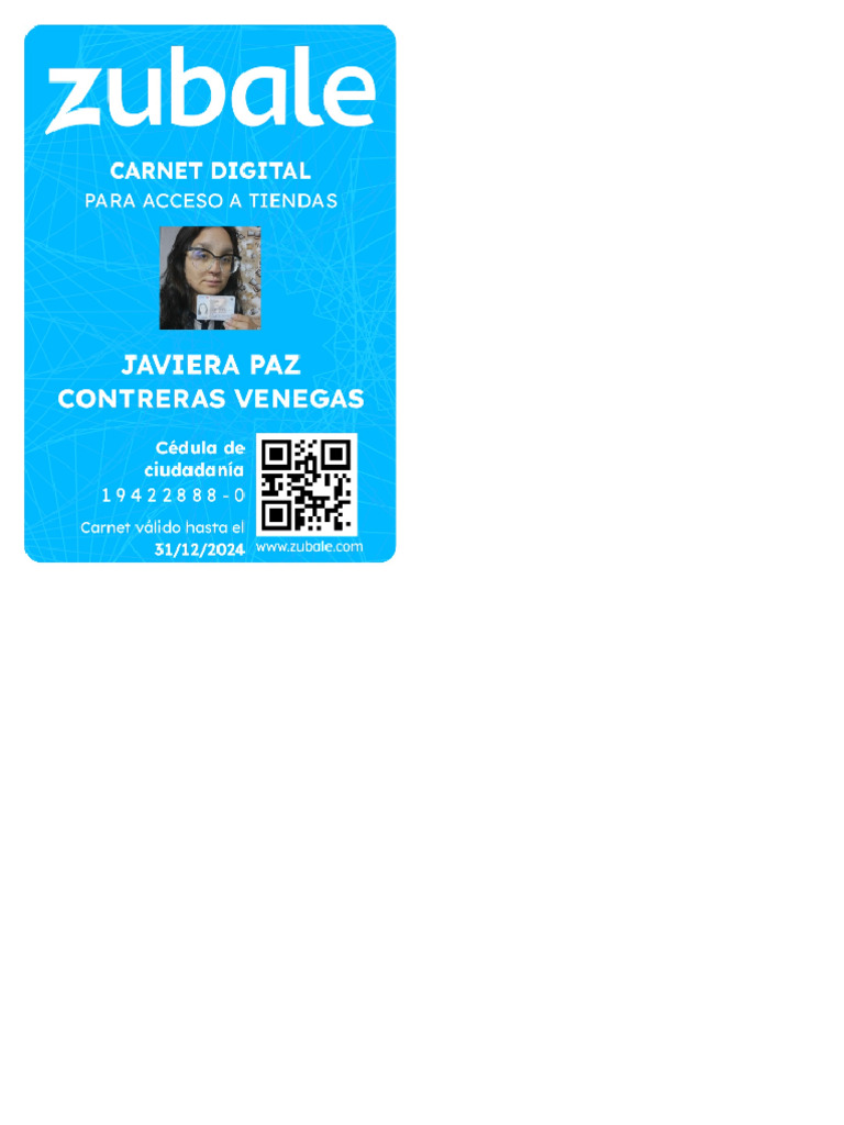 Zubale Credential | PDF