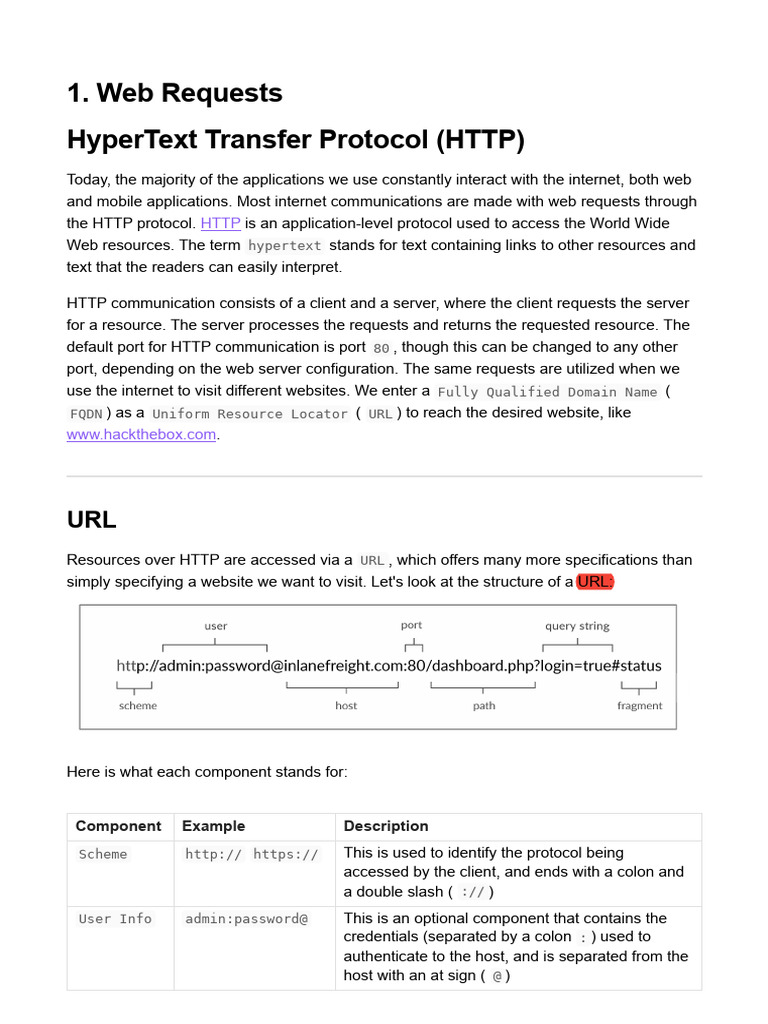 01. Web Requests | PDF | World Wide Web | Internet & Web