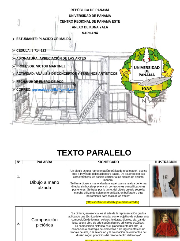 TEXTO PARALELO | PDF | Museo | Dibujo