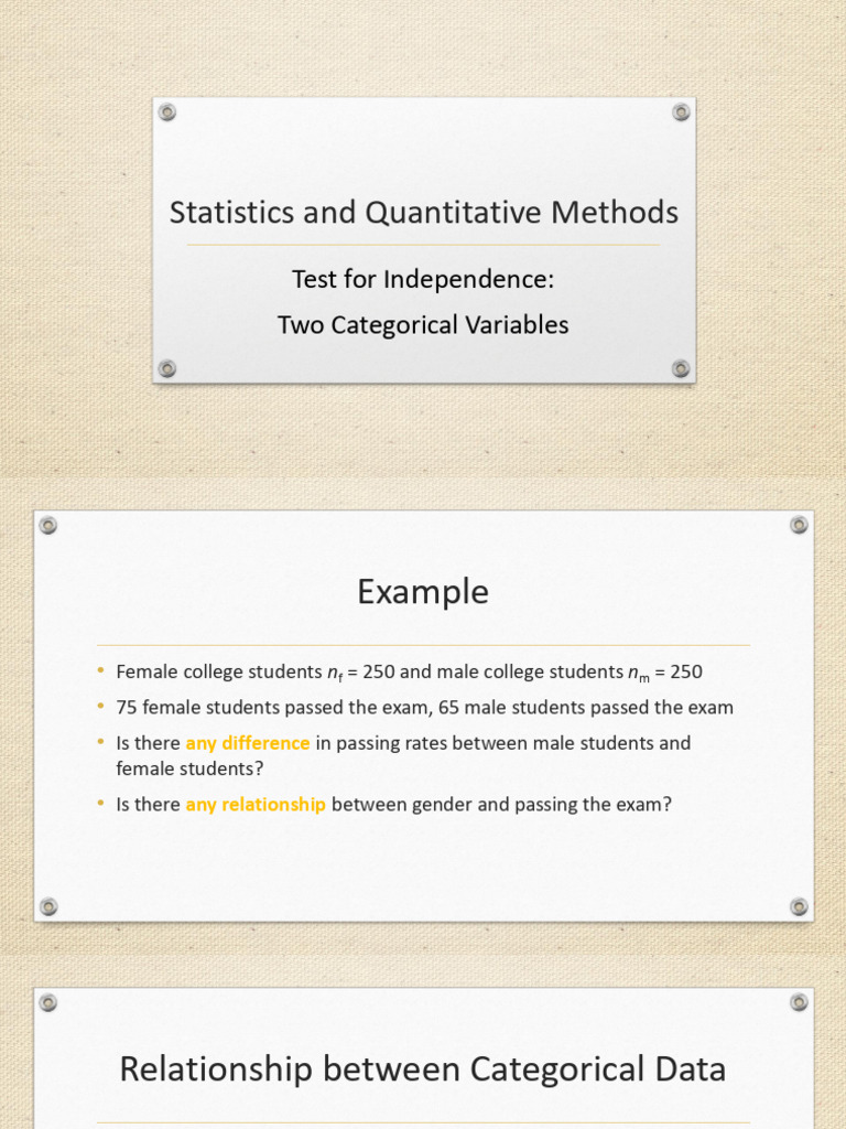 IB502_week12_11262024 | PDF | Chi Squared Distribution | Chi Squared Test
