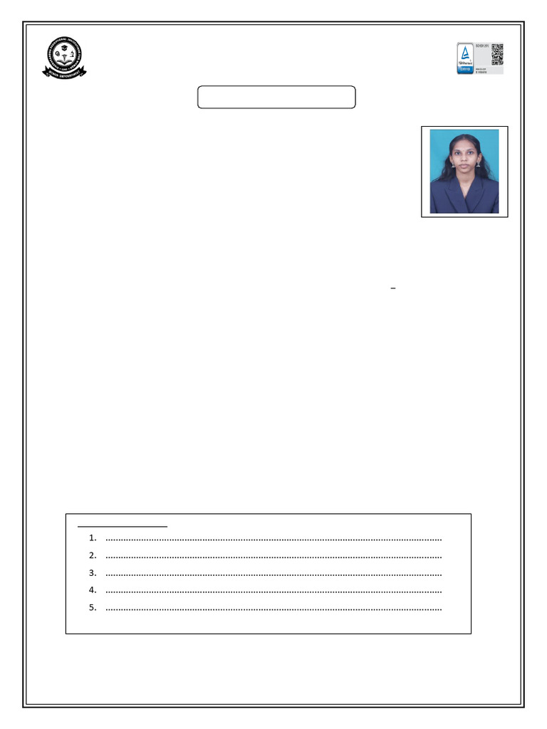 Placement Profile | PDF