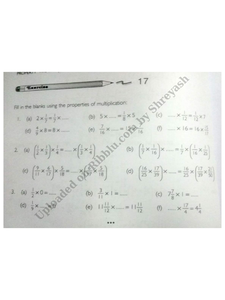 properties-of-multiplication-class-5-maths-worksheet | PDF