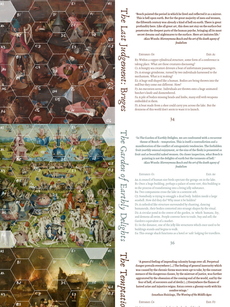 Hieronymous Worldscapes Printable | PDF