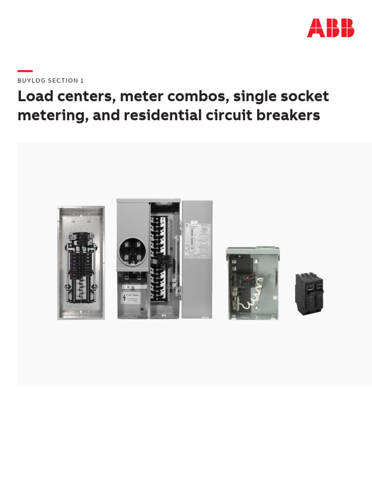 01 - BuyLog - Load Centers, Meter Combos, Single Socket Metering, and ...