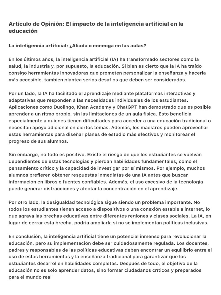 Tarea de ESP 4 | PDF