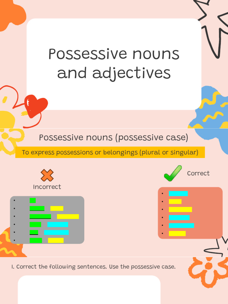 Mastering the Possessive Case | PDF | Grammatical Number | Plural