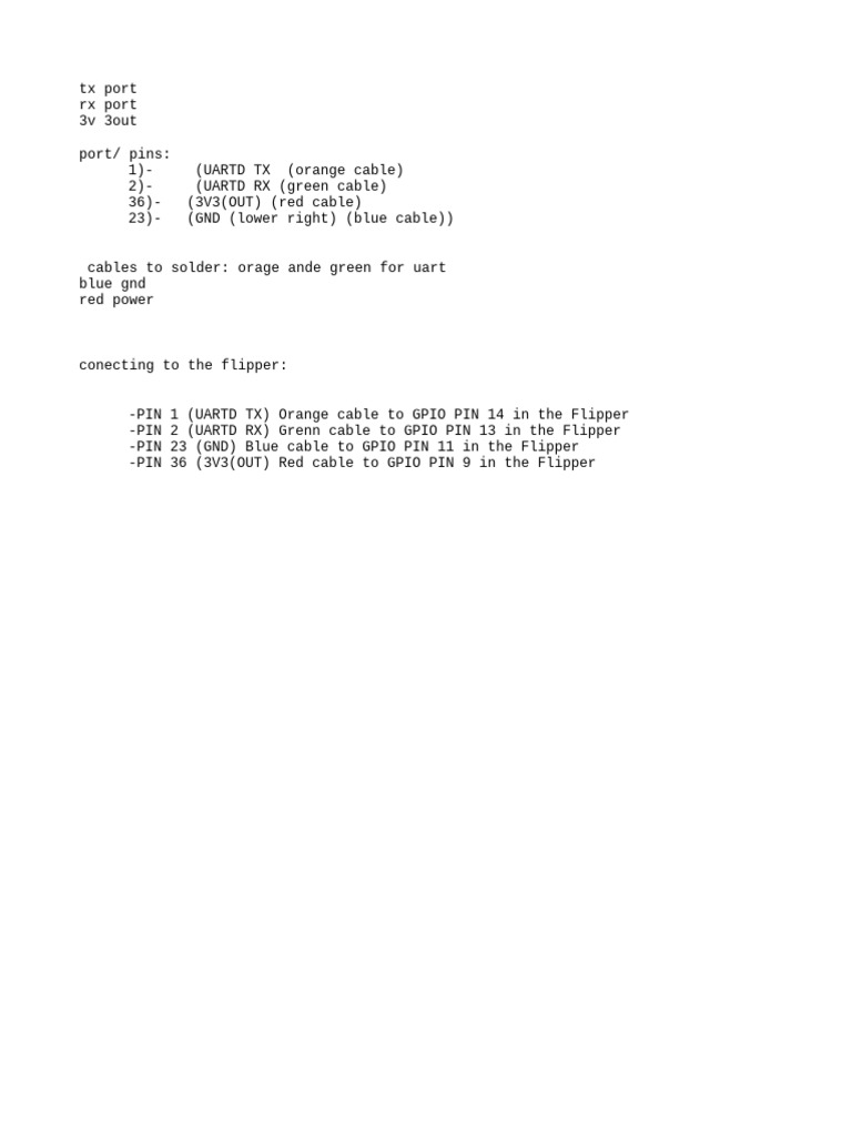 UART Connection Guide | PDF