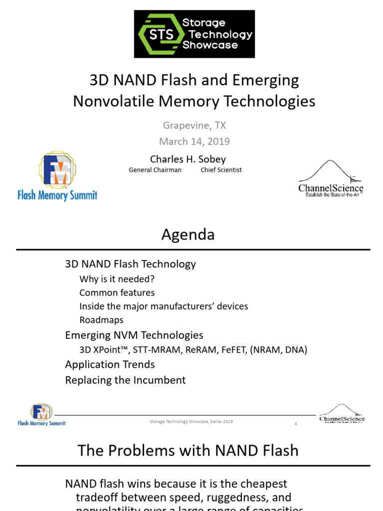 18 Chuck Sobey Channel Science C3D Flash and Emerging Memory ...