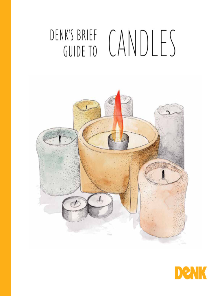 Denk Candle Guide 520 | PDF | Candle | Wax