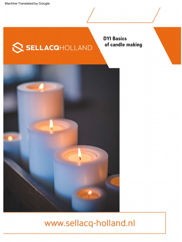 Candle Making Tips and Techniques | PDF | Candle | Casting