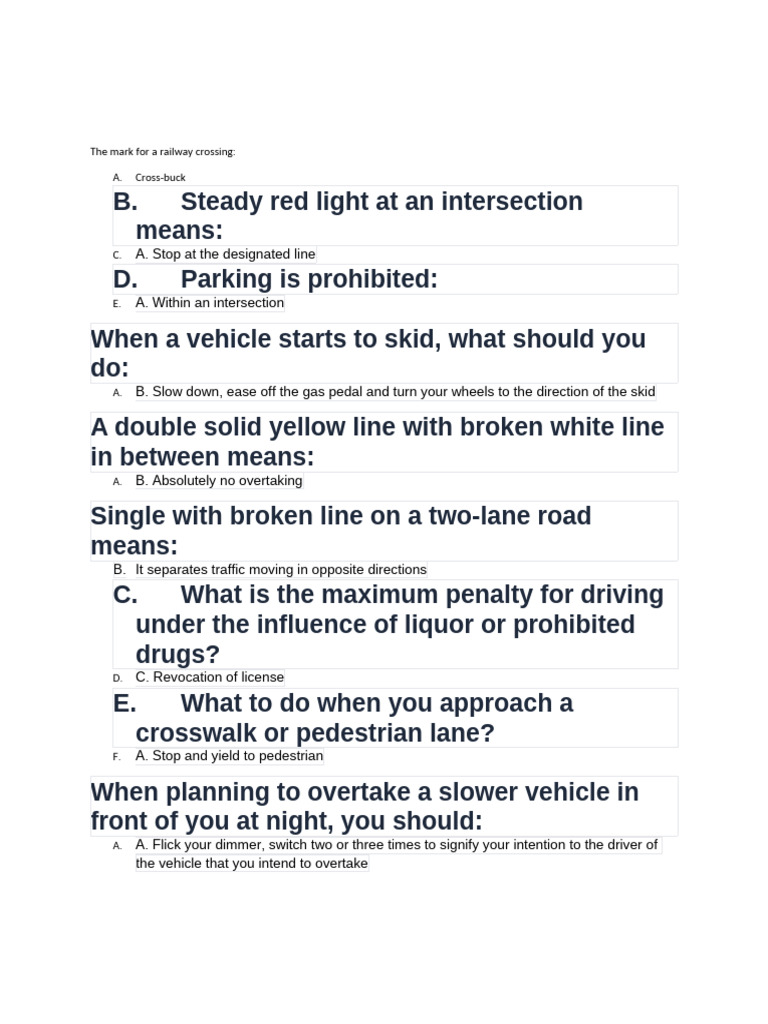 The Mark For A Railway Crossing | PDF | Traffic | Intersection (Road)