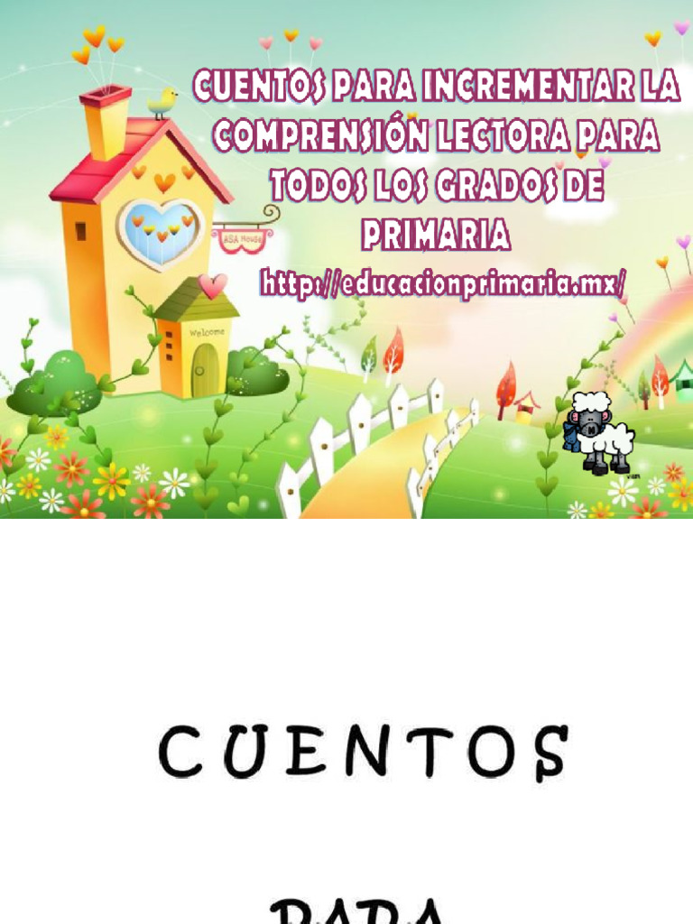 PR 02 Cuentos para Aumentar La Omprensión Lectora 241014 084722 | PDF