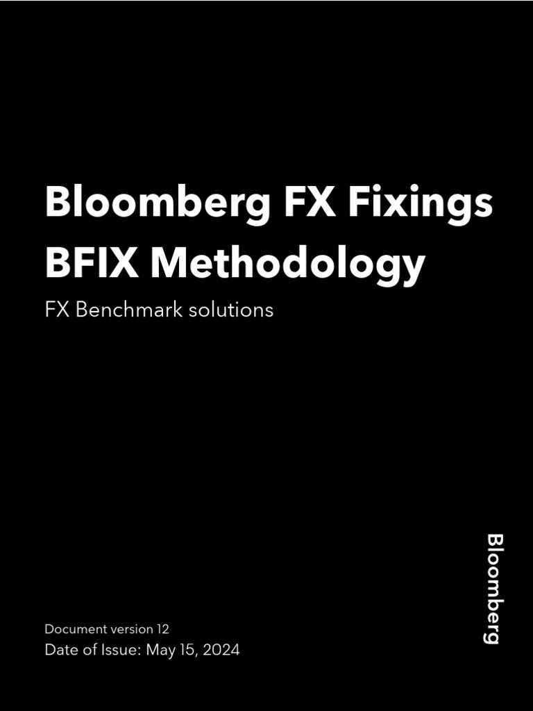 BFIX Methodology | PDF | Foreign Exchange Market | Currency