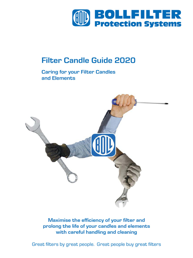 Candle Care Brochure BOLLFILTER - 01 | PDF | Filtration | Ultrasound