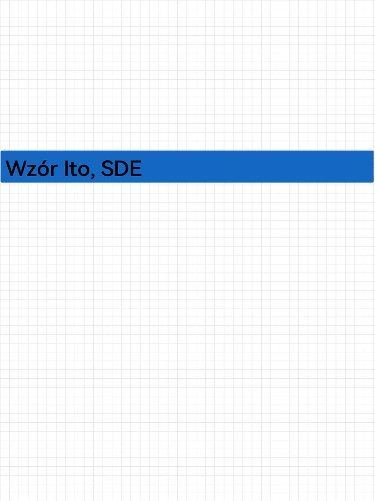 stoch wykład 06 | PDF