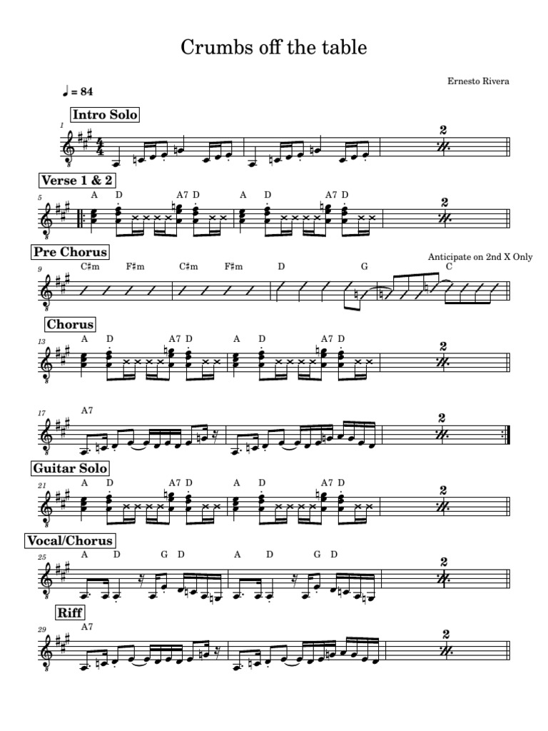 Crums off the table | PDF