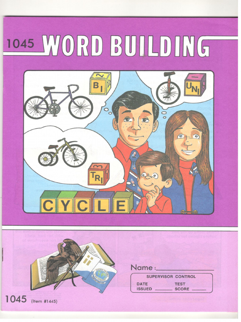 Word Building English Primary 1045 | PDF