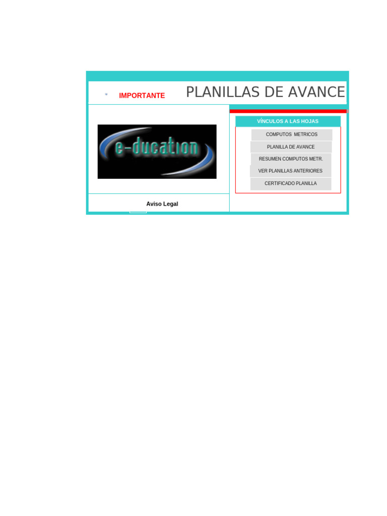 Planilla Avanc. +cronogr Sepulturas | PDF