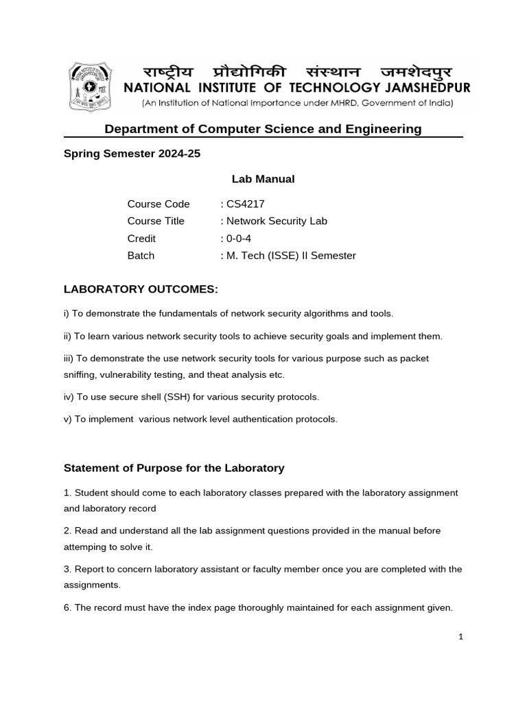 Netsec Labmanual | PDF | Transport Layer Security | Public Key Cryptography