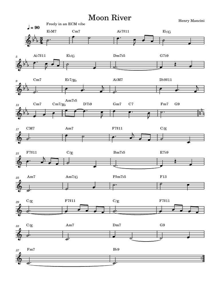 Moon_River | PDF