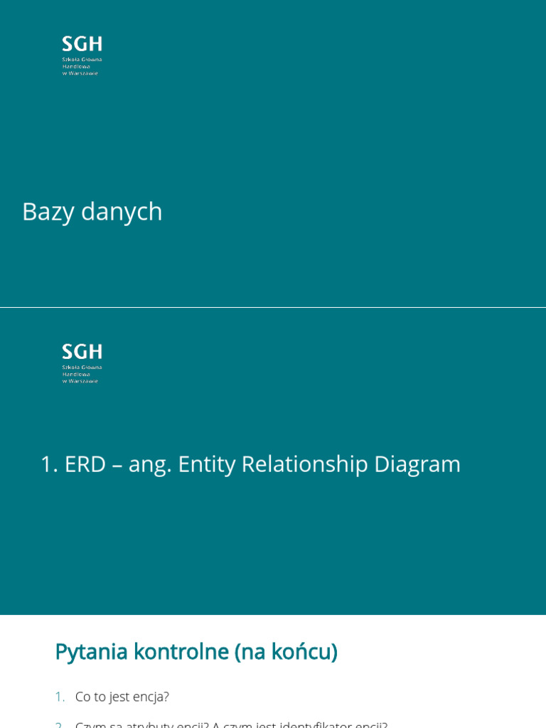 Bazy Danych | PDF