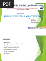 Lattice Tower Design and Analysis Guide | PDF | Stress (Mechanics) | Screw
