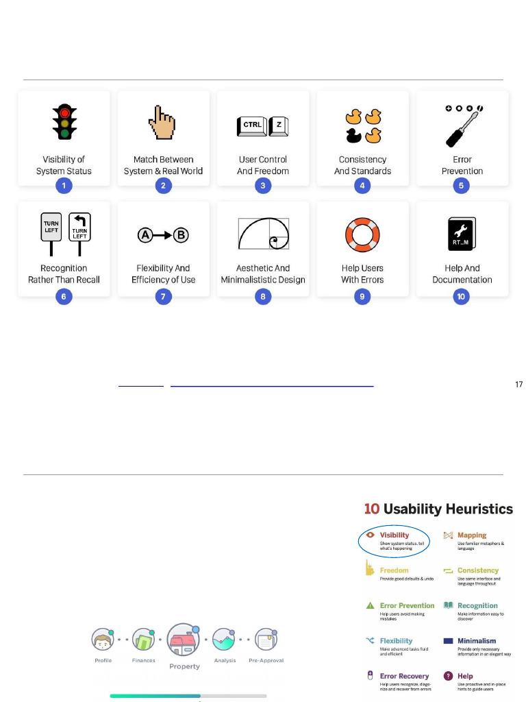 10 Heurísticas de Nielsen | PDF