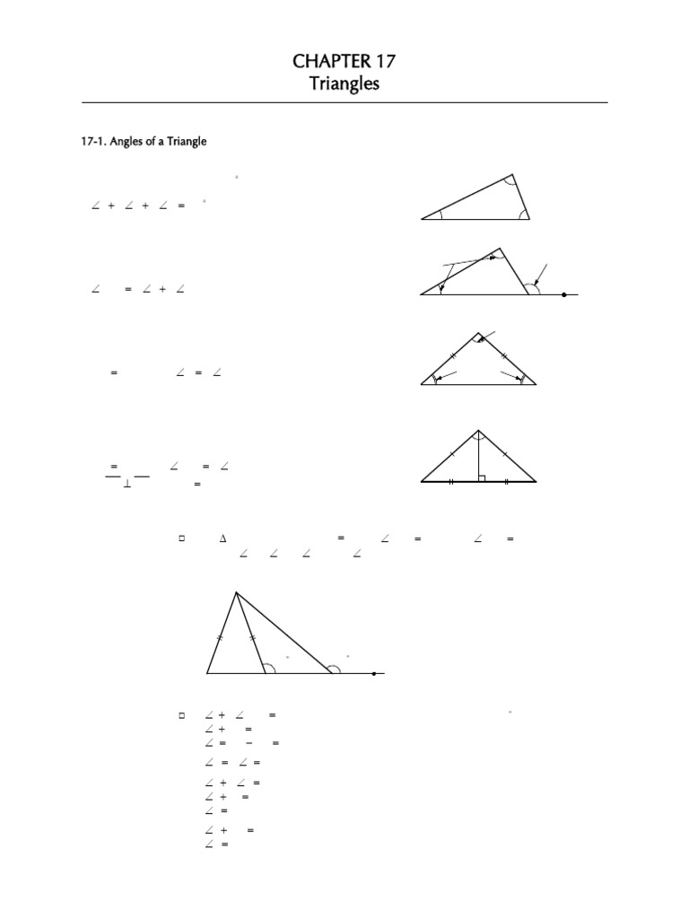 SAT Geometry Skills | PDF | Triangle | Area