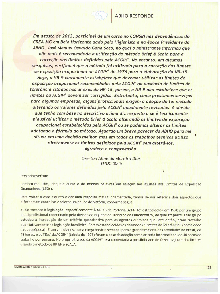 ABHO Responde | PDF