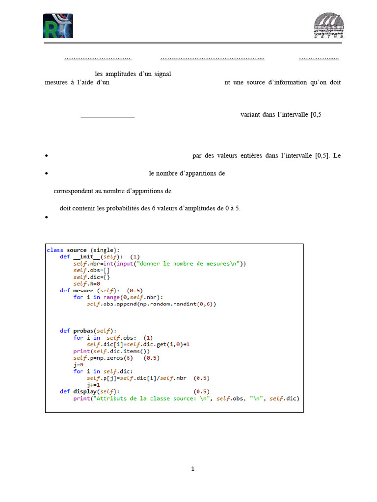 Examen POO Python : Codage et Analyse | PDF | Informatique ...