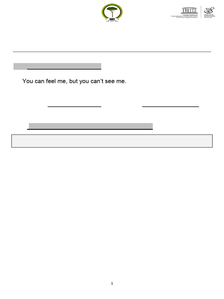 Grade 3 Science Weather Revision Guide | PDF | Weather | Rain
