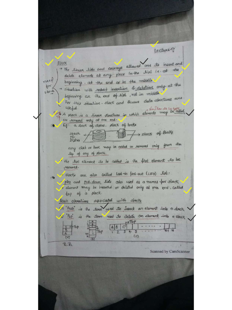 2. Stacks and Queues Notes | PDF