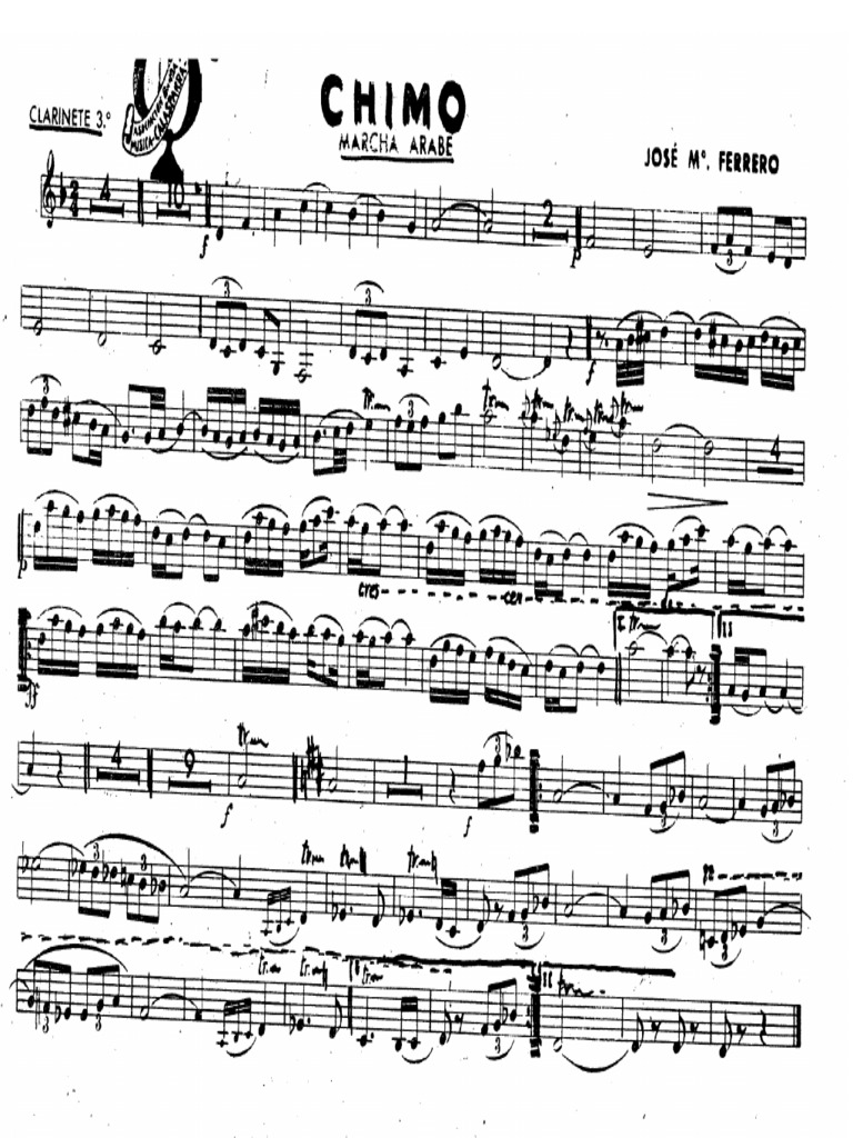 Chimo, Clarinete 3 | PDF