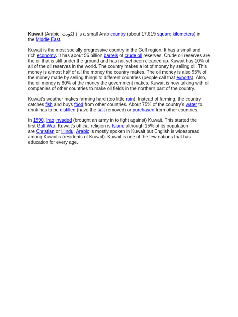 Kuwait | PDF