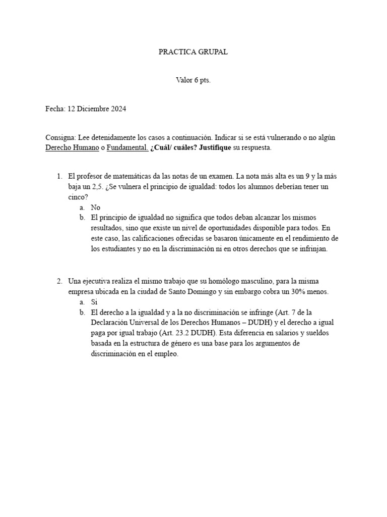 Practica. Actividad Grupal | PDF | Salario | Myanmar