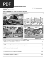 Grade 6 Term 3 Test Geo | PDF | Tropics | Rainforest