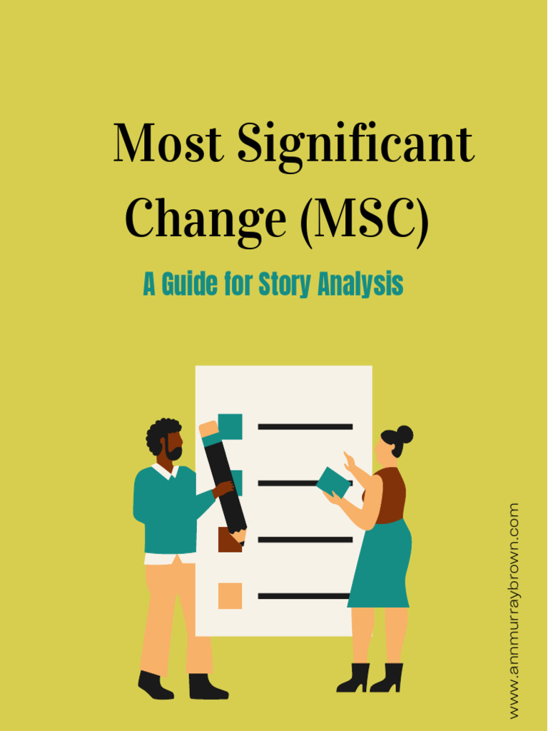 Most Significant Change Story Analysis Guide 1731263148 | PDF | Empowerment | Social Psychology