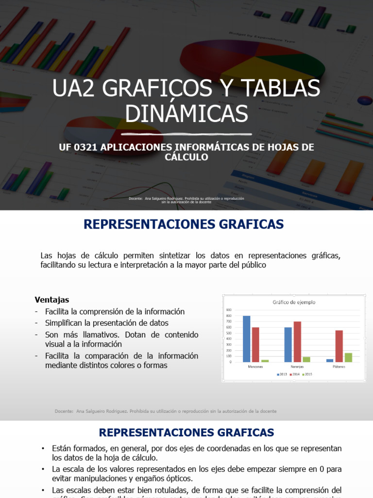 GRAFICOS | PDF | Datos | Hoja de cálculo