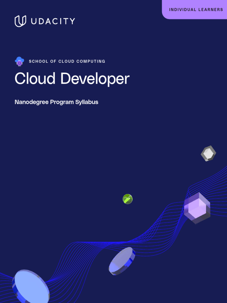 Cloud+Developer+Nanodegree+Program+Syllabus | PDF | Cloud Computing | Amazon Web Services