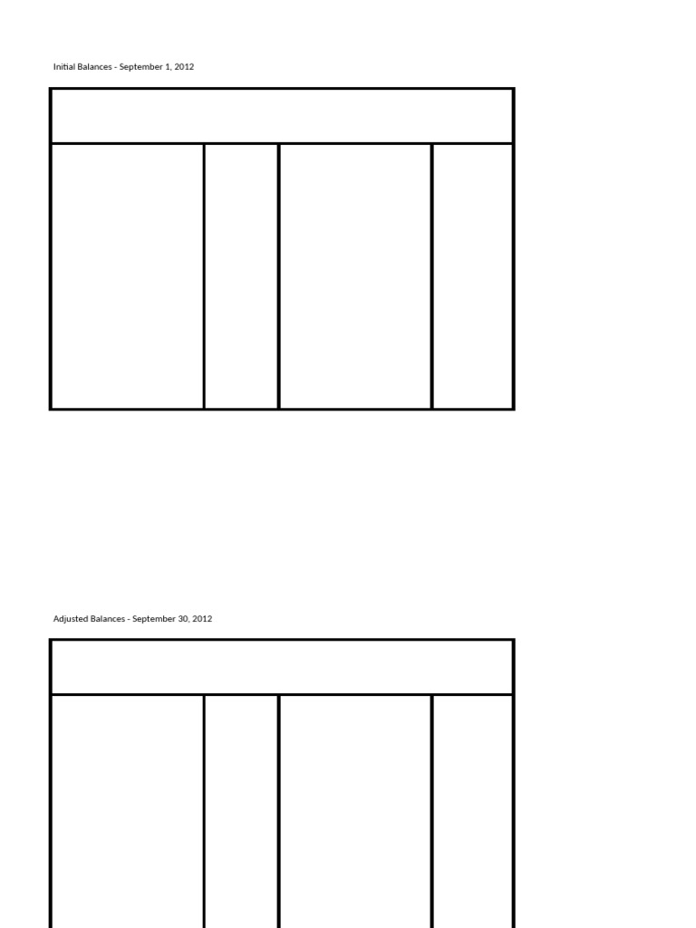 Balance Sheet Assignment | PDF