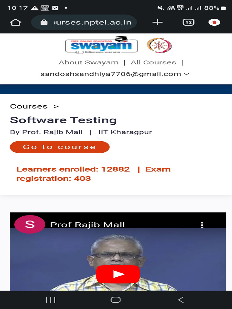 Software Testing I BCA B | PDF